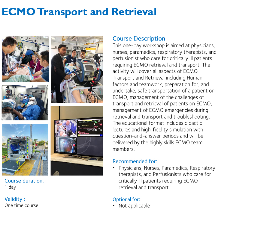ECMO Transport and Retrieval